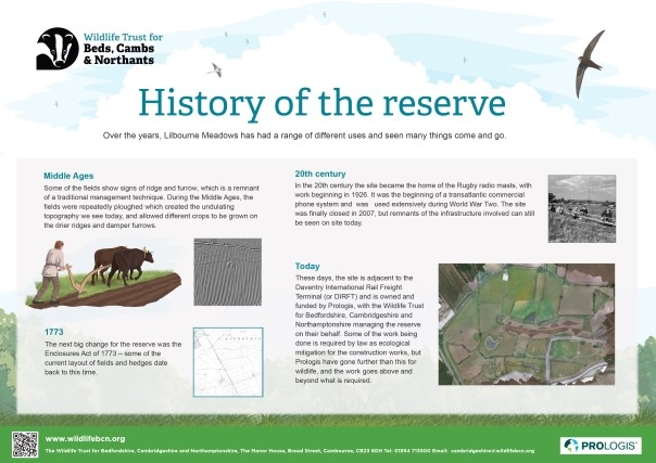 Sponsor an Information Panel | Wildlife Trust for Beds, Cambs & Northants